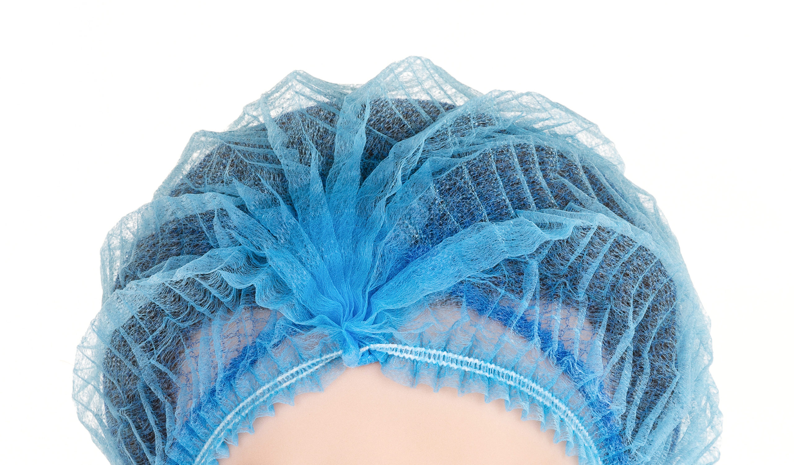 Pleated Style Mob Cap | Disposable Headwear - Lion Hair Care