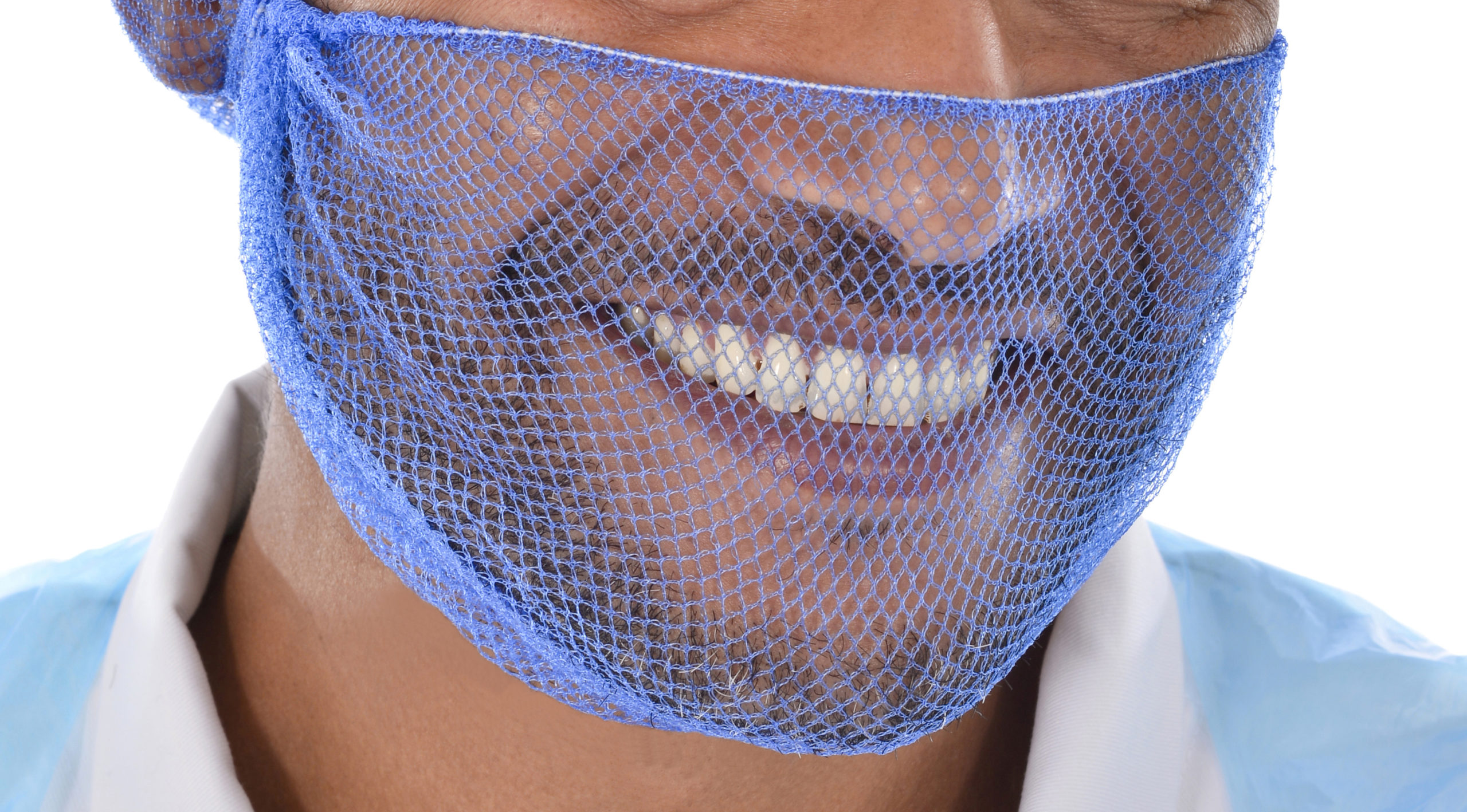 3mm, Extra Close Mesh Beard Snood | Disposable Face Masks - Lion Hair Care