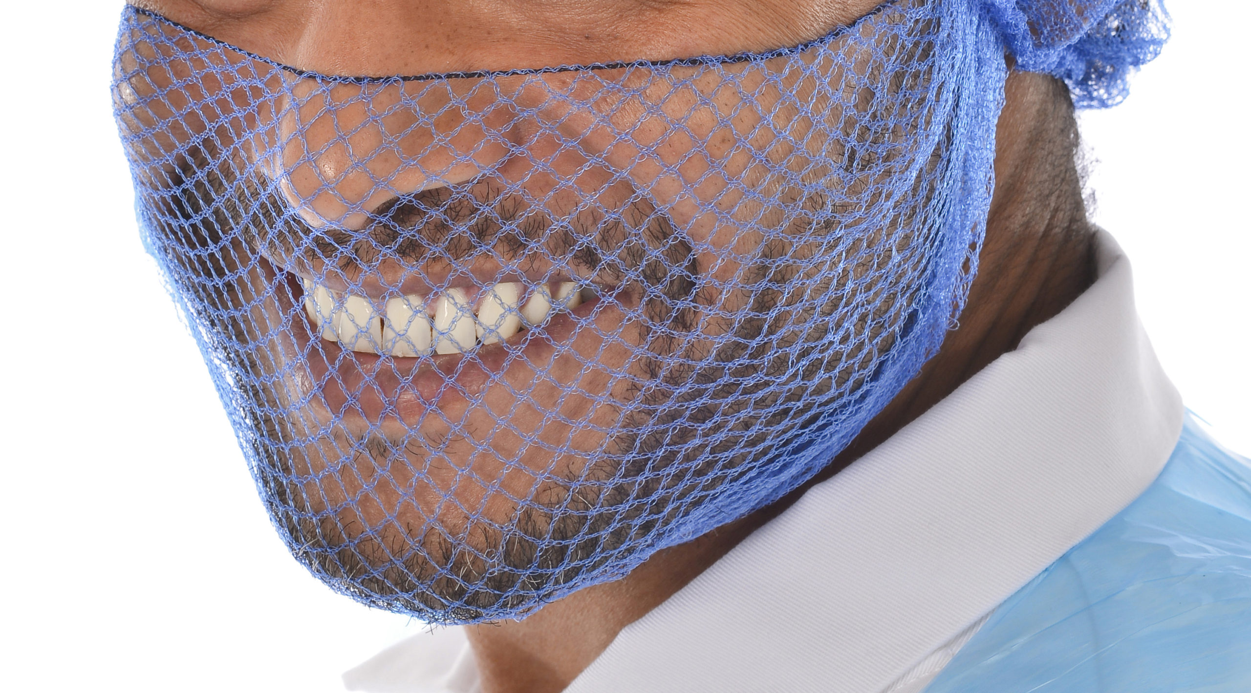 5mm, Close Mesh Beard Snood | Disposable Face Masks - Lion Hair Care